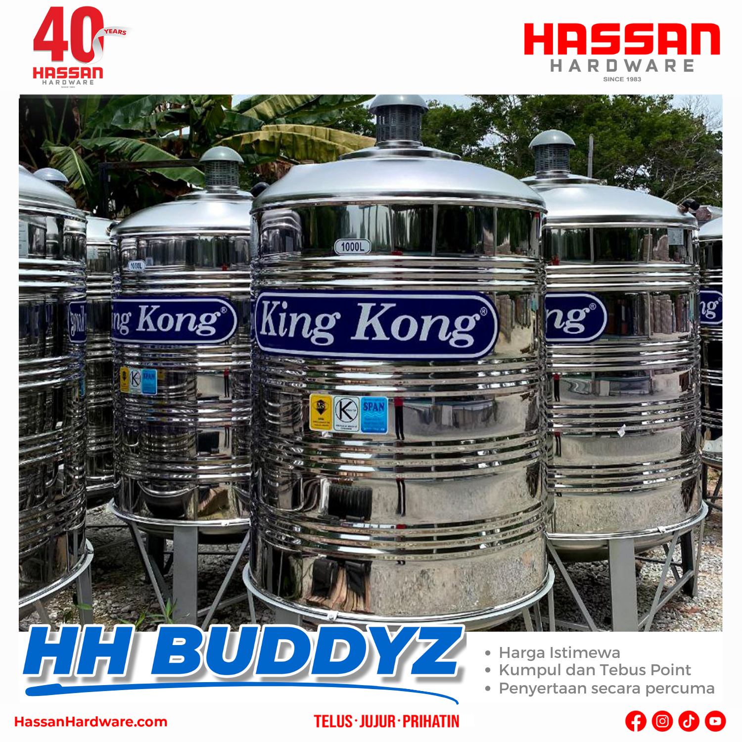Tangki Air King Kong: Mendapat Tangki Air Berkualiti Tinggi - Wajib Ada ...